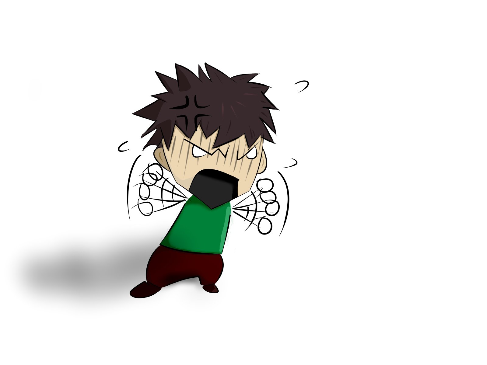 ArtStation - Chibi Rage! WAAAH!