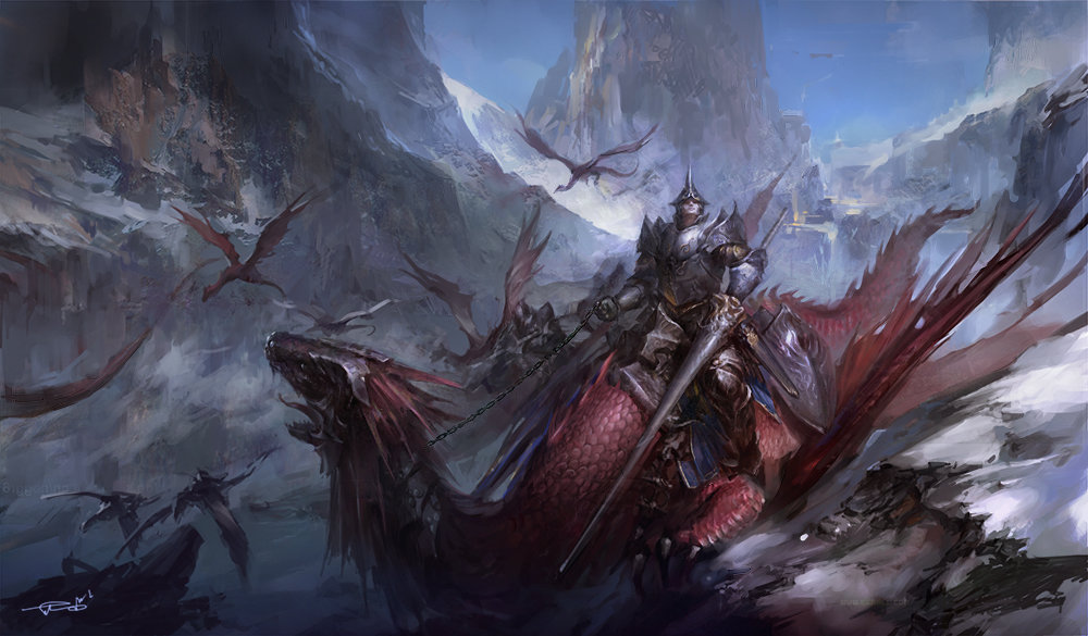 ArtStation - red mountain