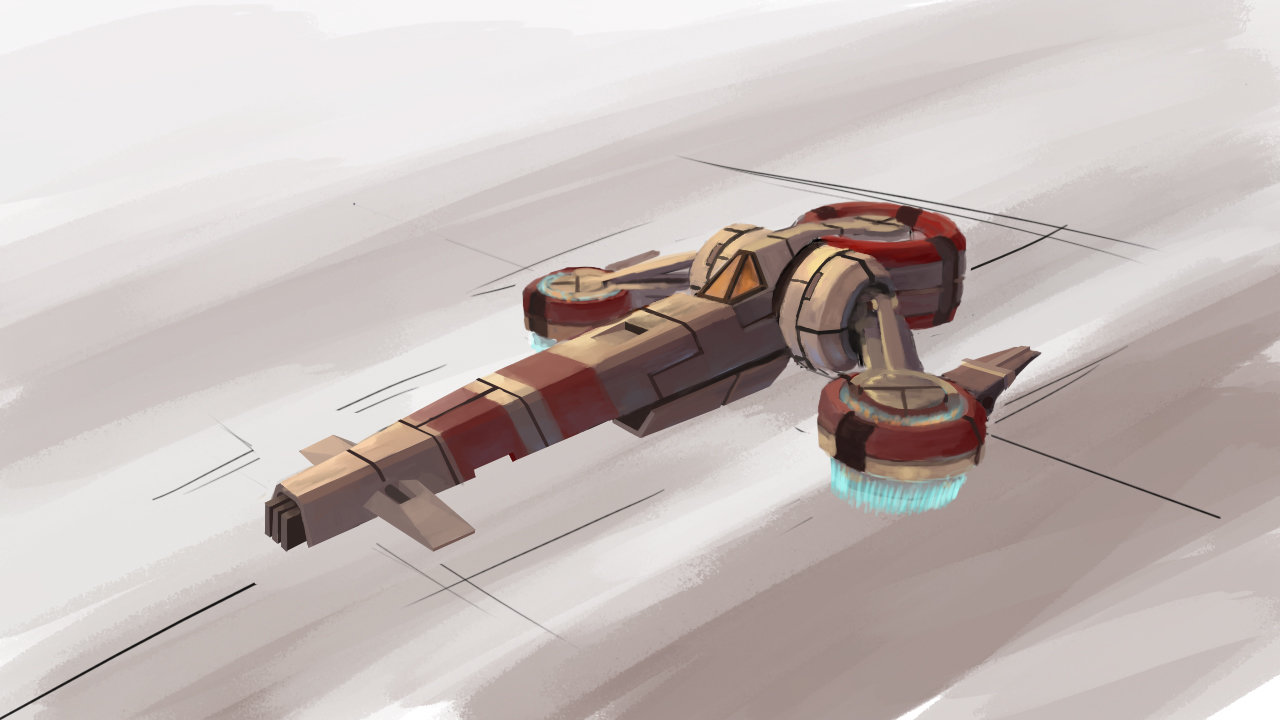 ArtStation - Hovercraft Concept