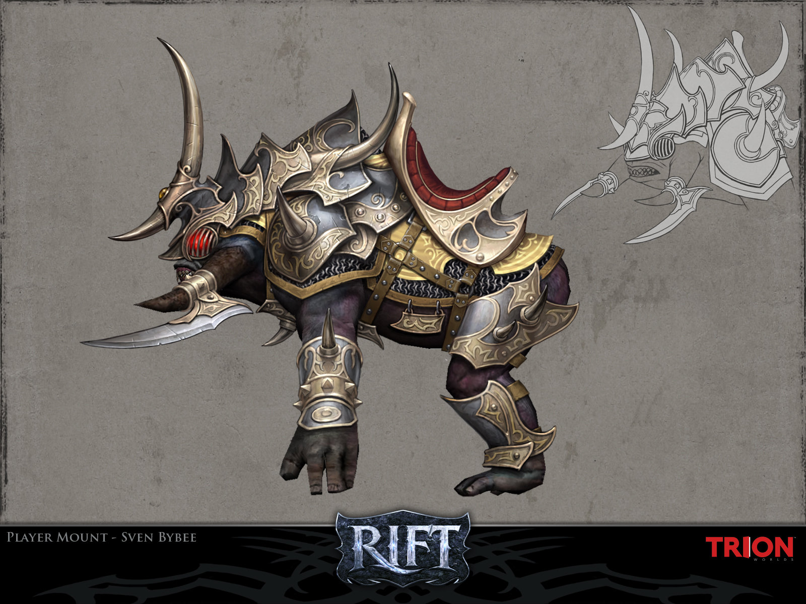 ArtStation - Mount Armor