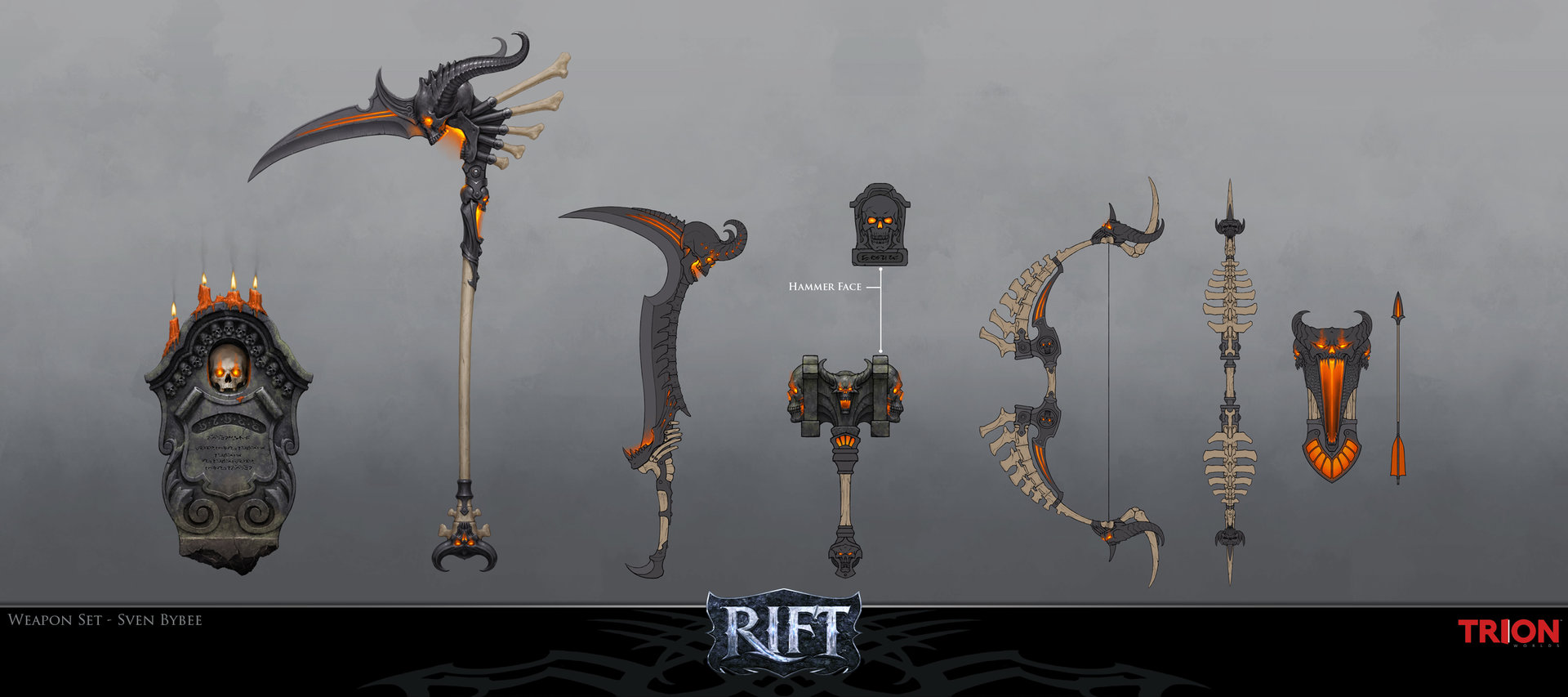 ArtStation - Halloween Weapons