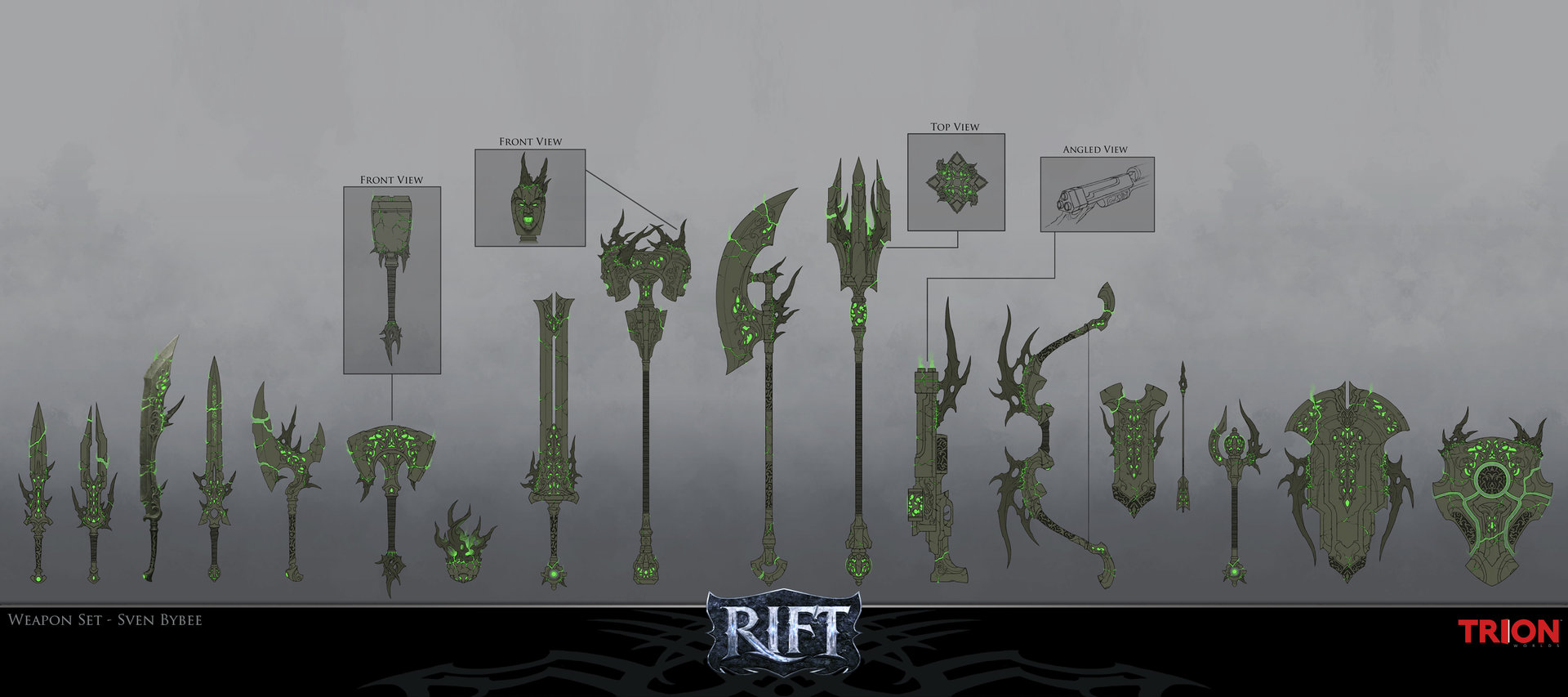 ArtStation - Nightmare Weapons