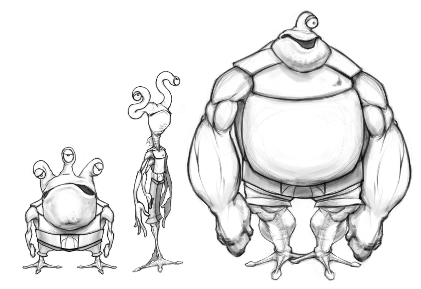 ArtStation - Alien Trio