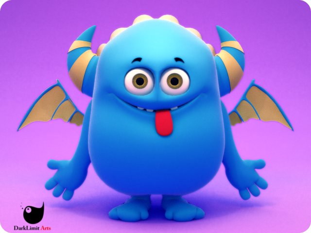 ArtStation - TerryFin The Blue Imp