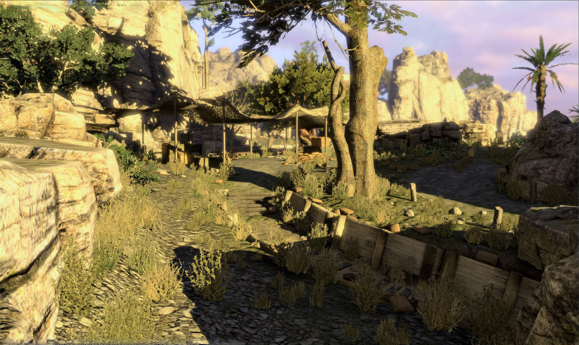 ArtStation - Sniper Elite 3 - Halfaya Level (2014)