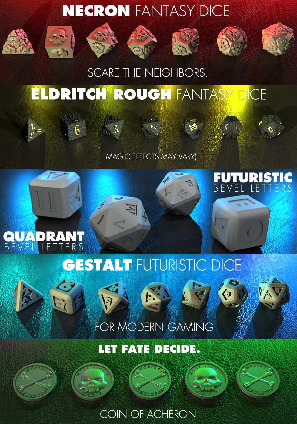 ArtStation - dice banners