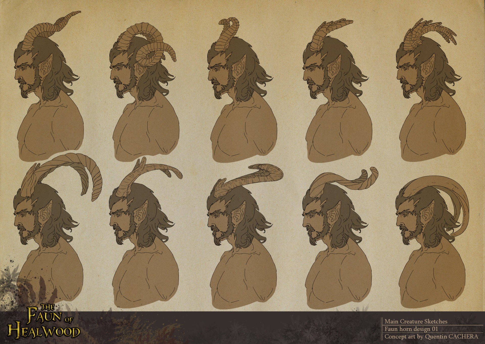 Quentin Cachera - Research for the design of the Faun, in the short ...