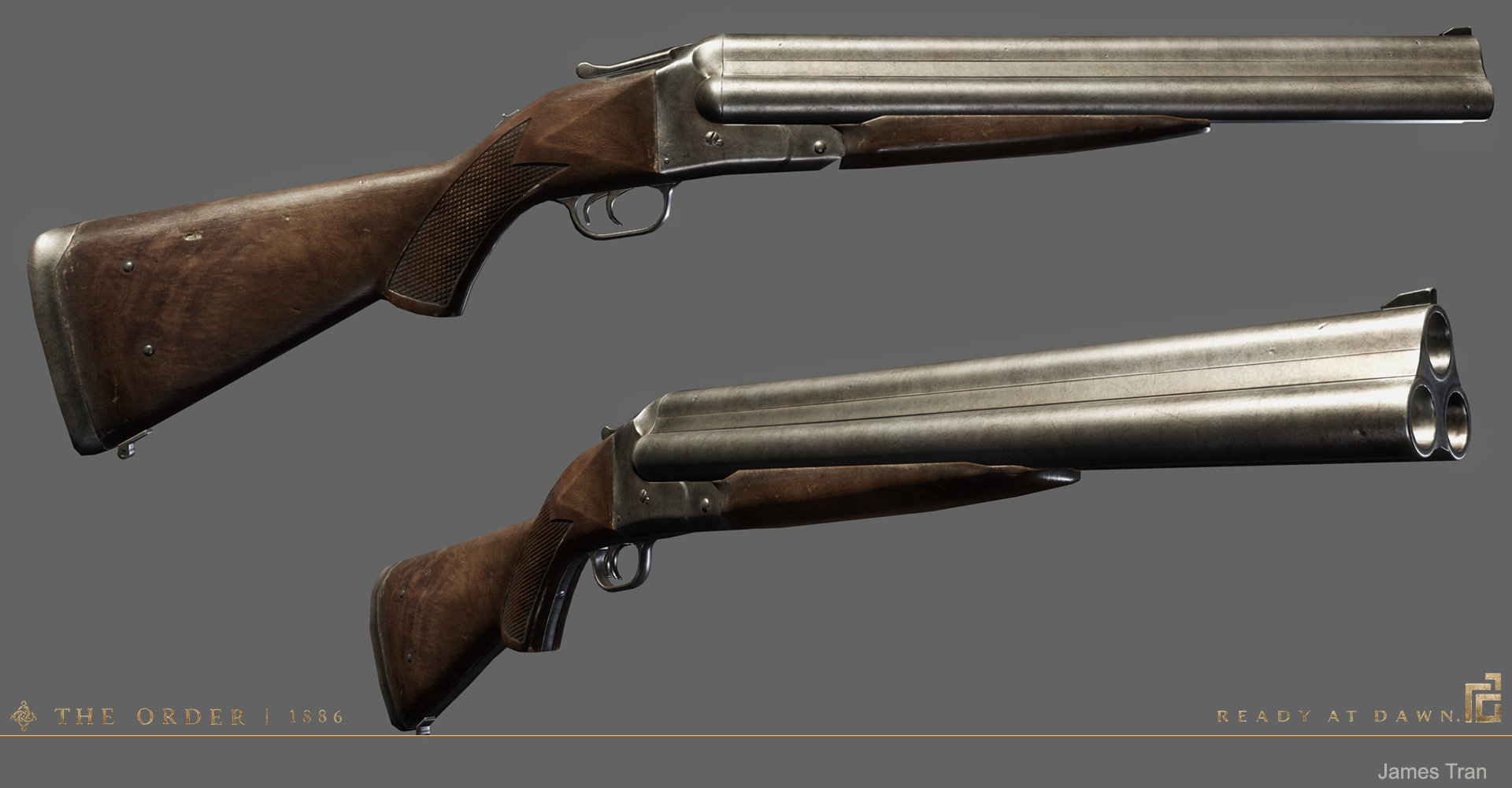 ArtStation - ‘Three Crown’ Coach Gun