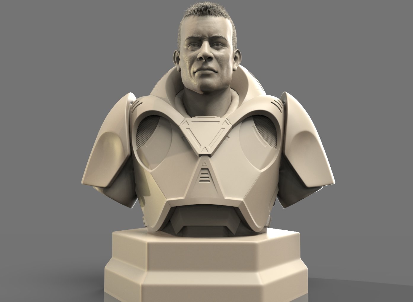 ArtStation - Sci-Fi Bust