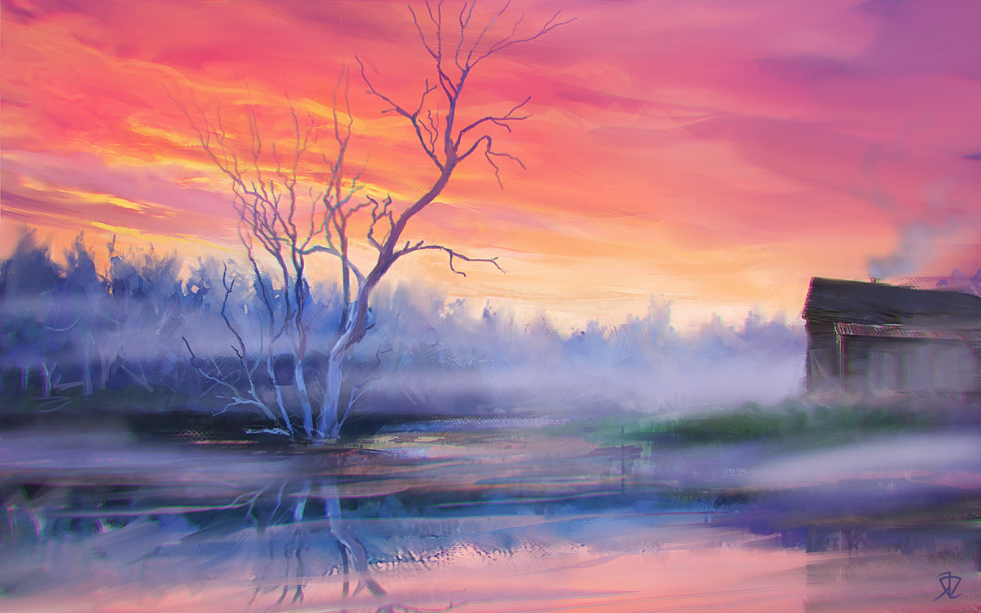 ArtStation - Landscape ... study