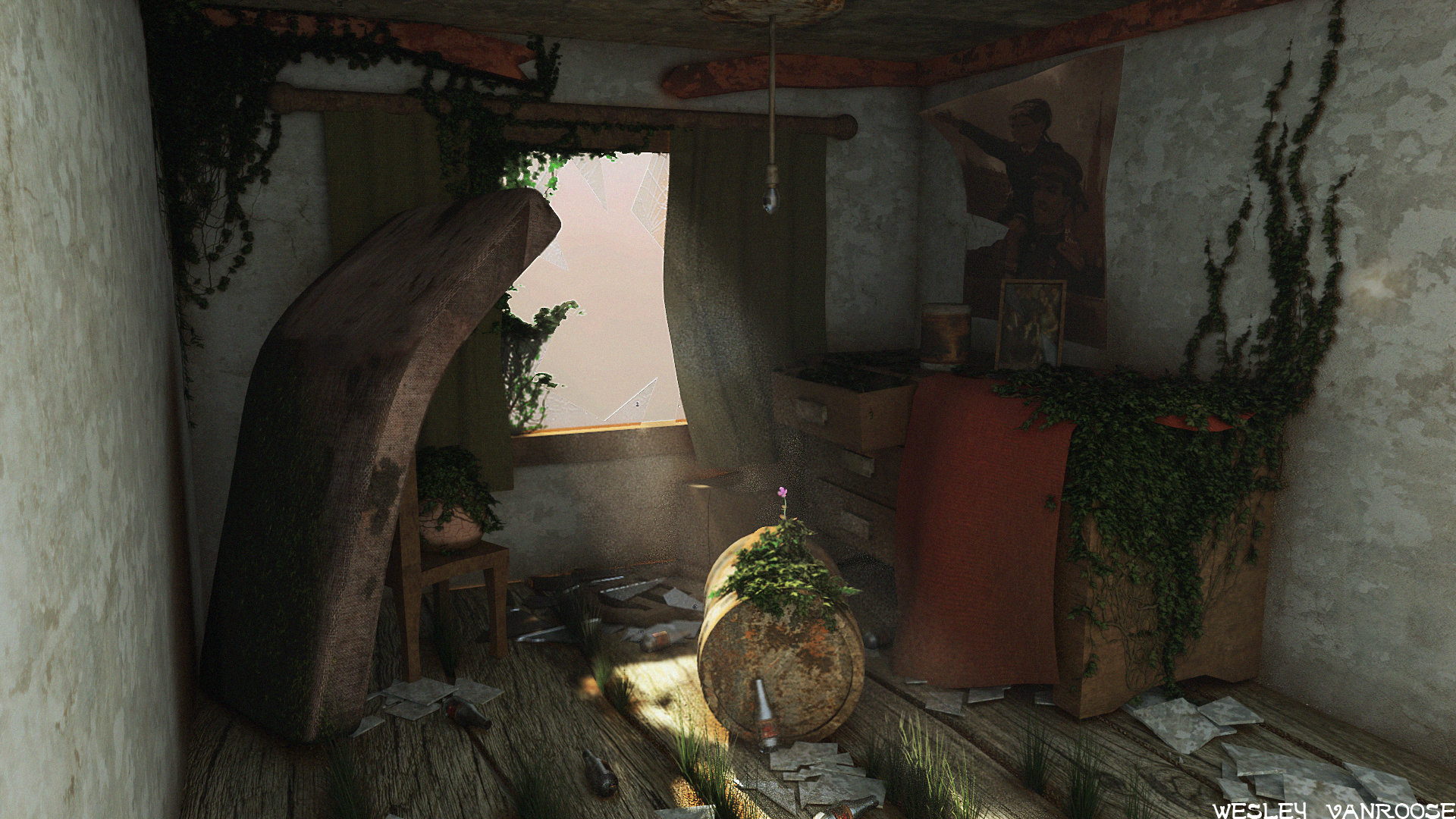 ArtStation - forgotten room