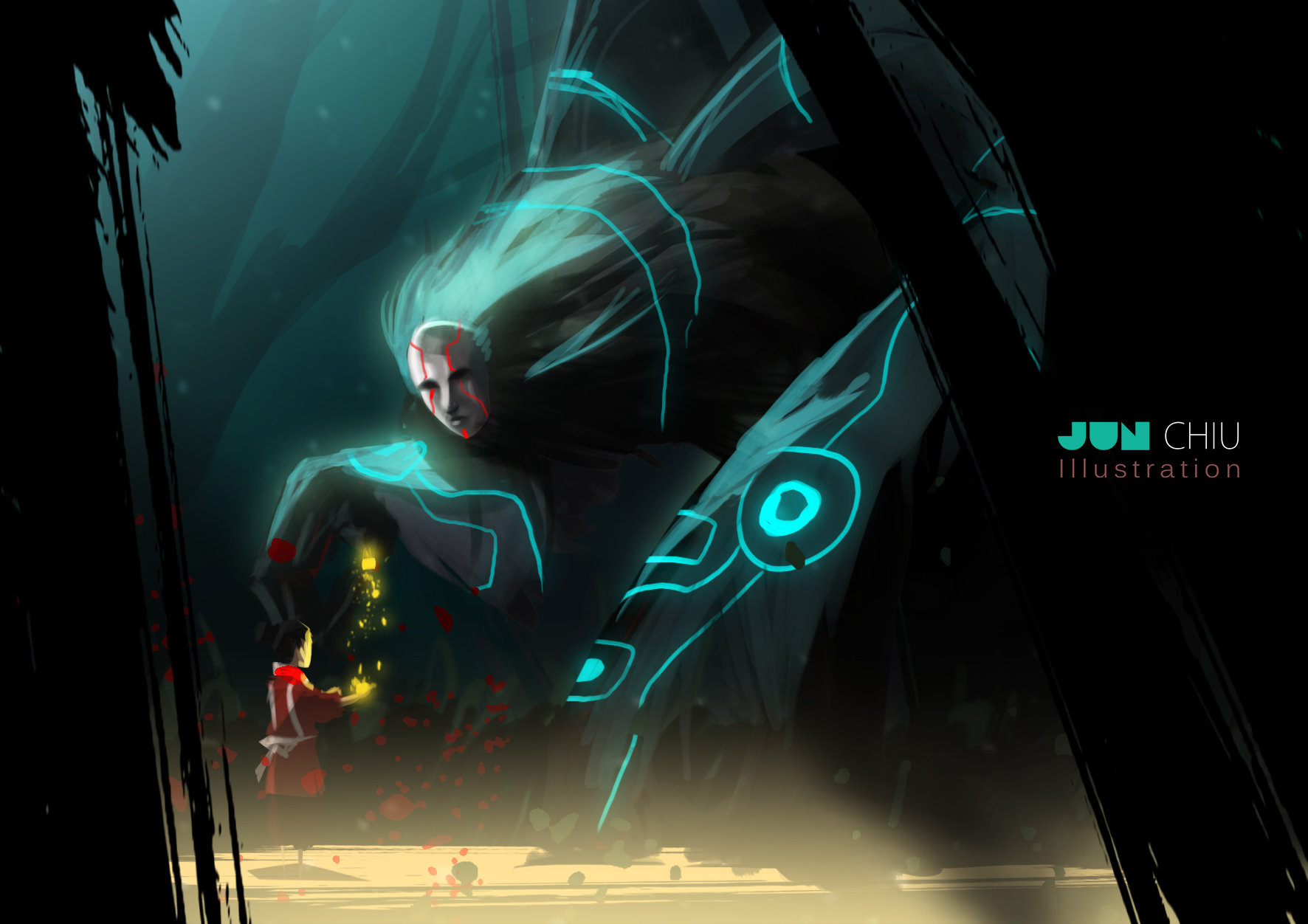 ArtStation - Black magic woman