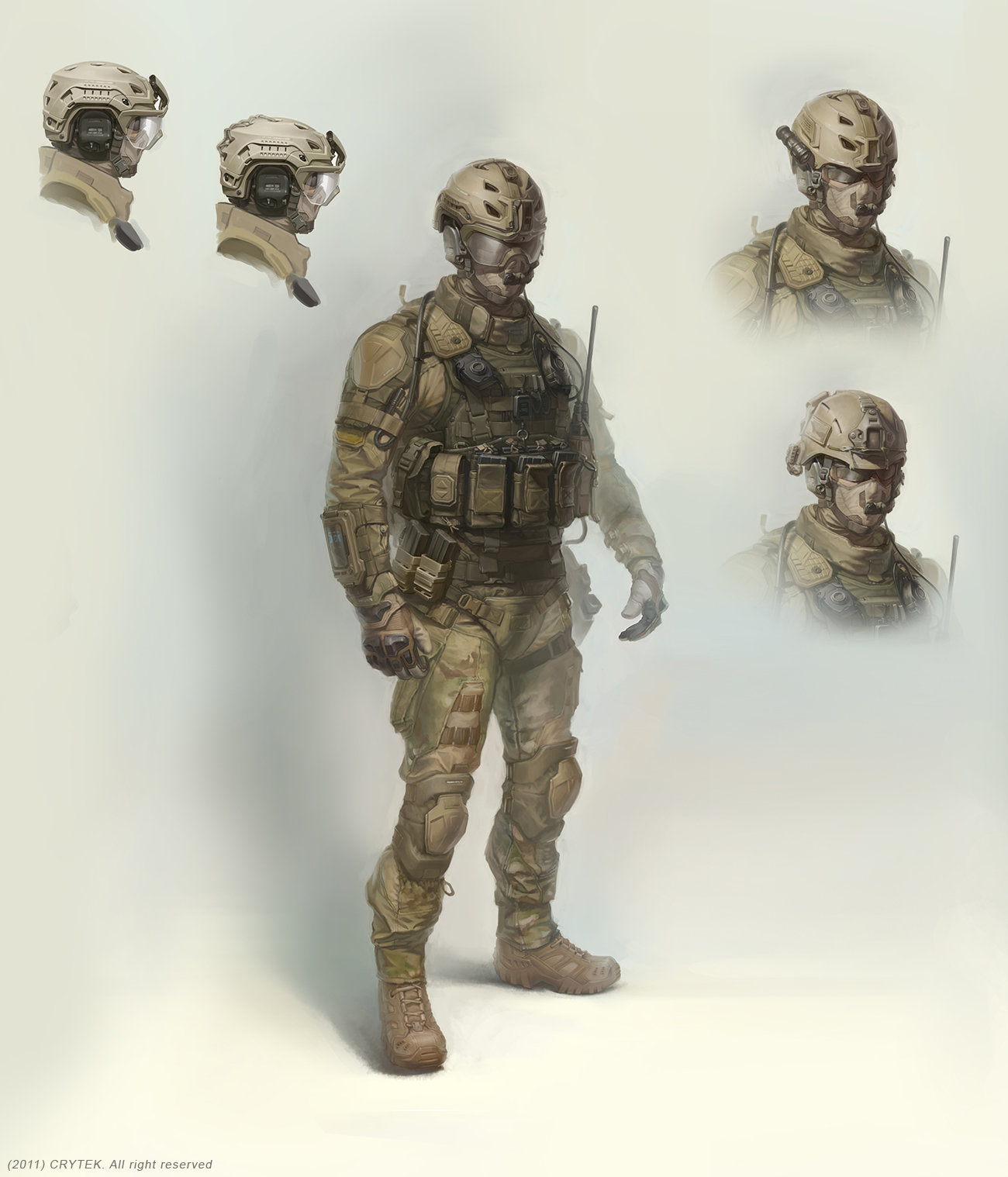 Denis Didenko - my concept art for crytek (us future soldier)