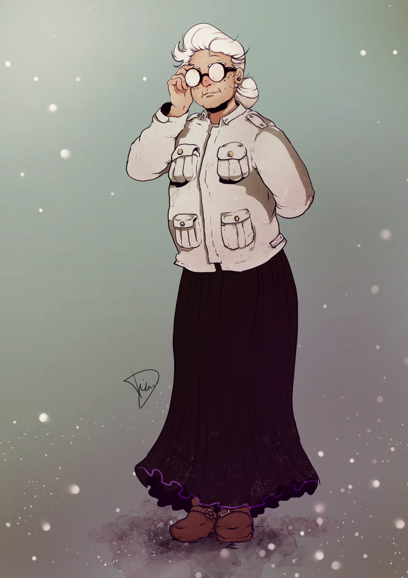 ArtStation - badass grandma