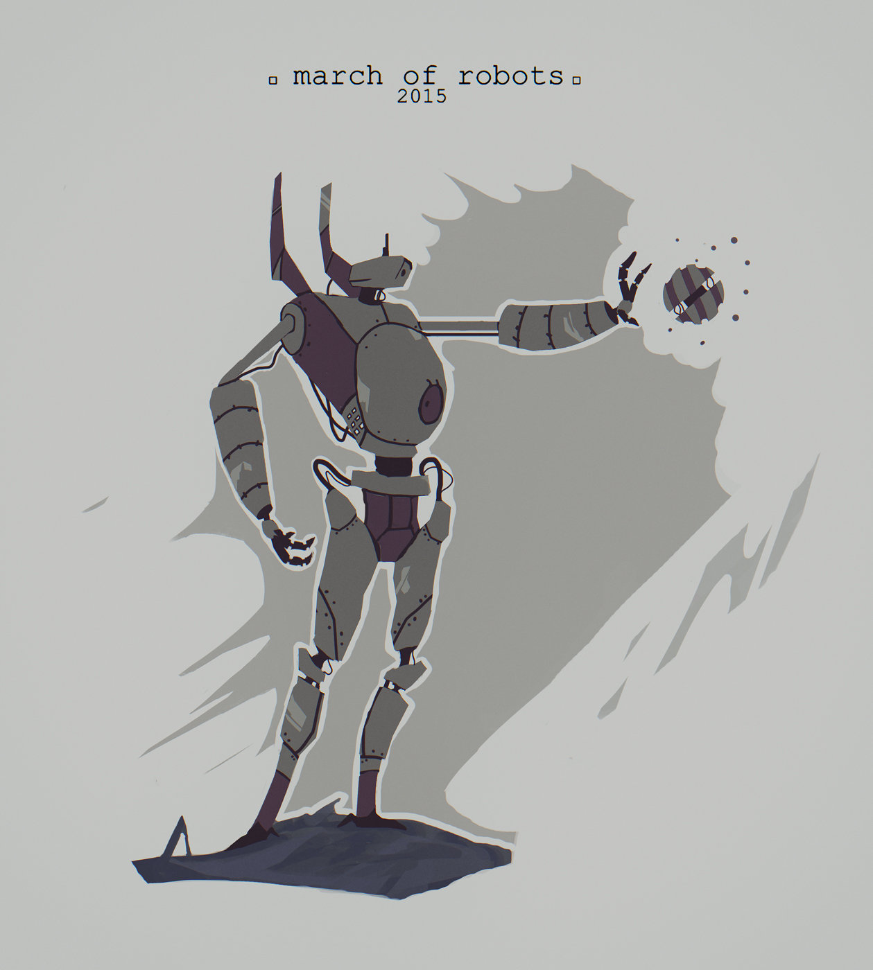 ArtStation - March of robots 2015