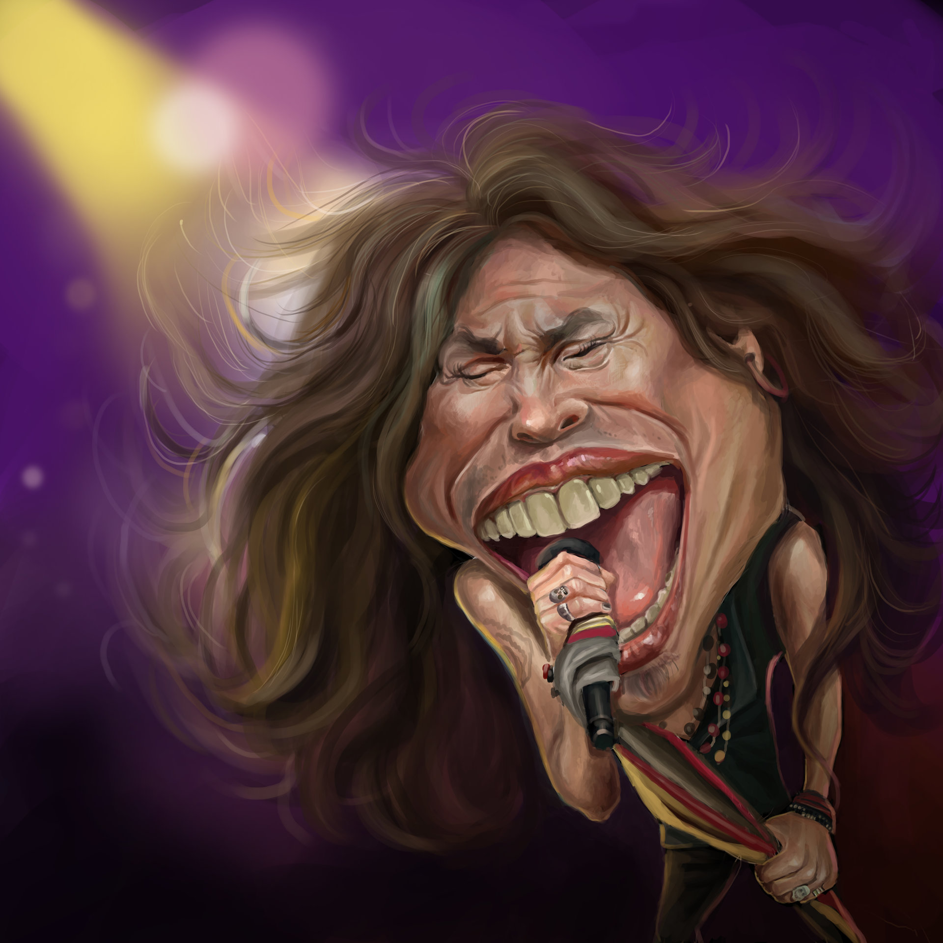 Steven Tyler Big Lips | Lipstutorial.org