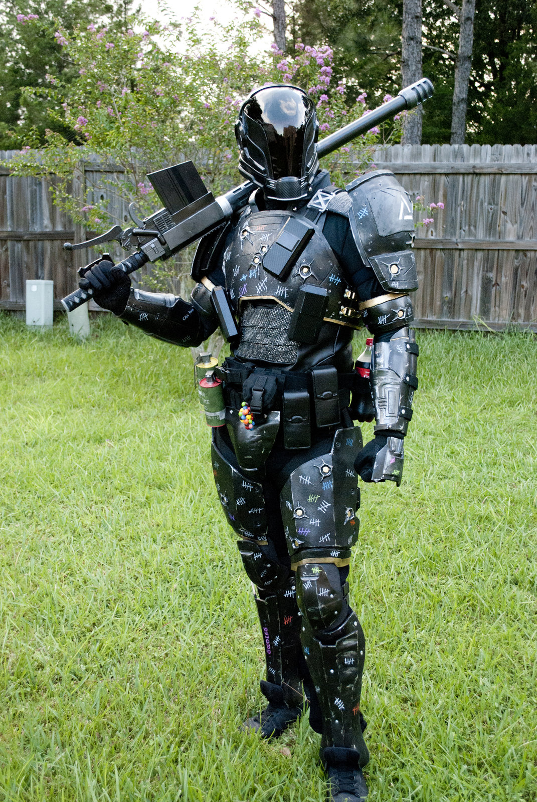 Hugh Holder - Last Man Standing, Gabriel costume