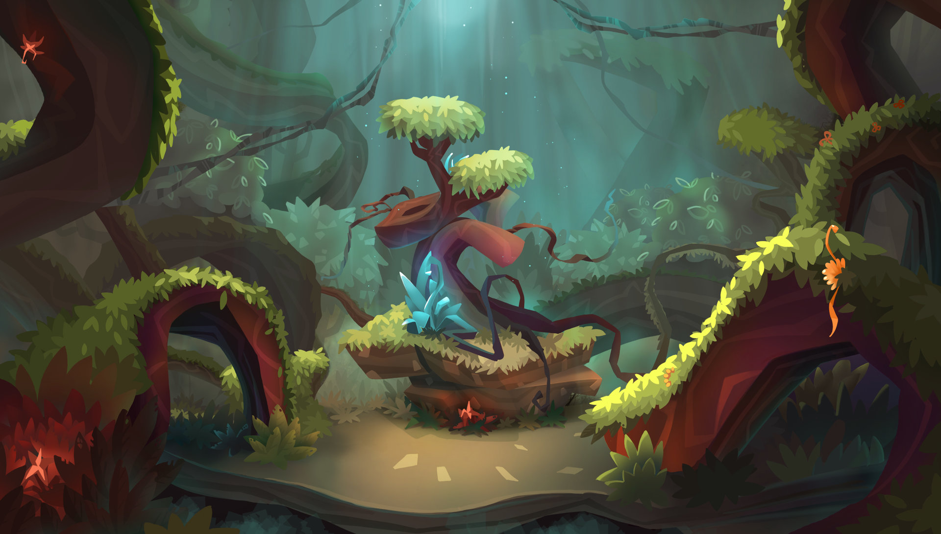 ArtStation - miracle tree...( Sergey thank you)))