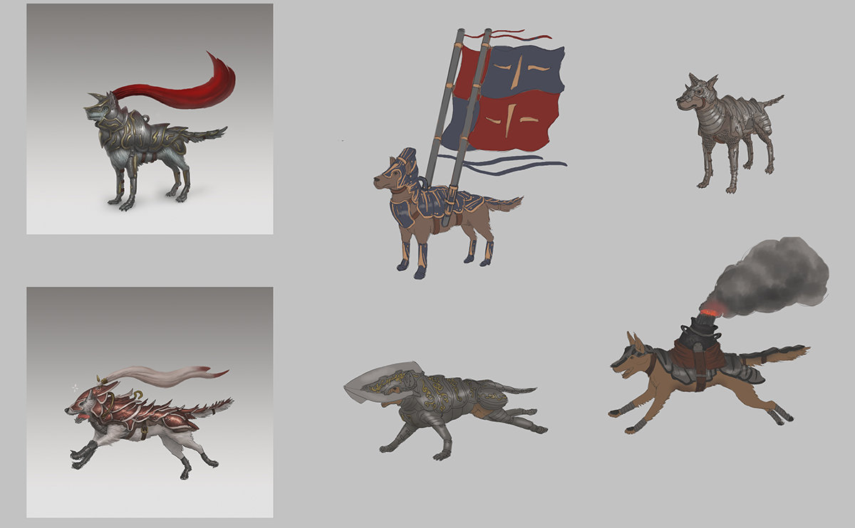 ArtStation - Dogs of war