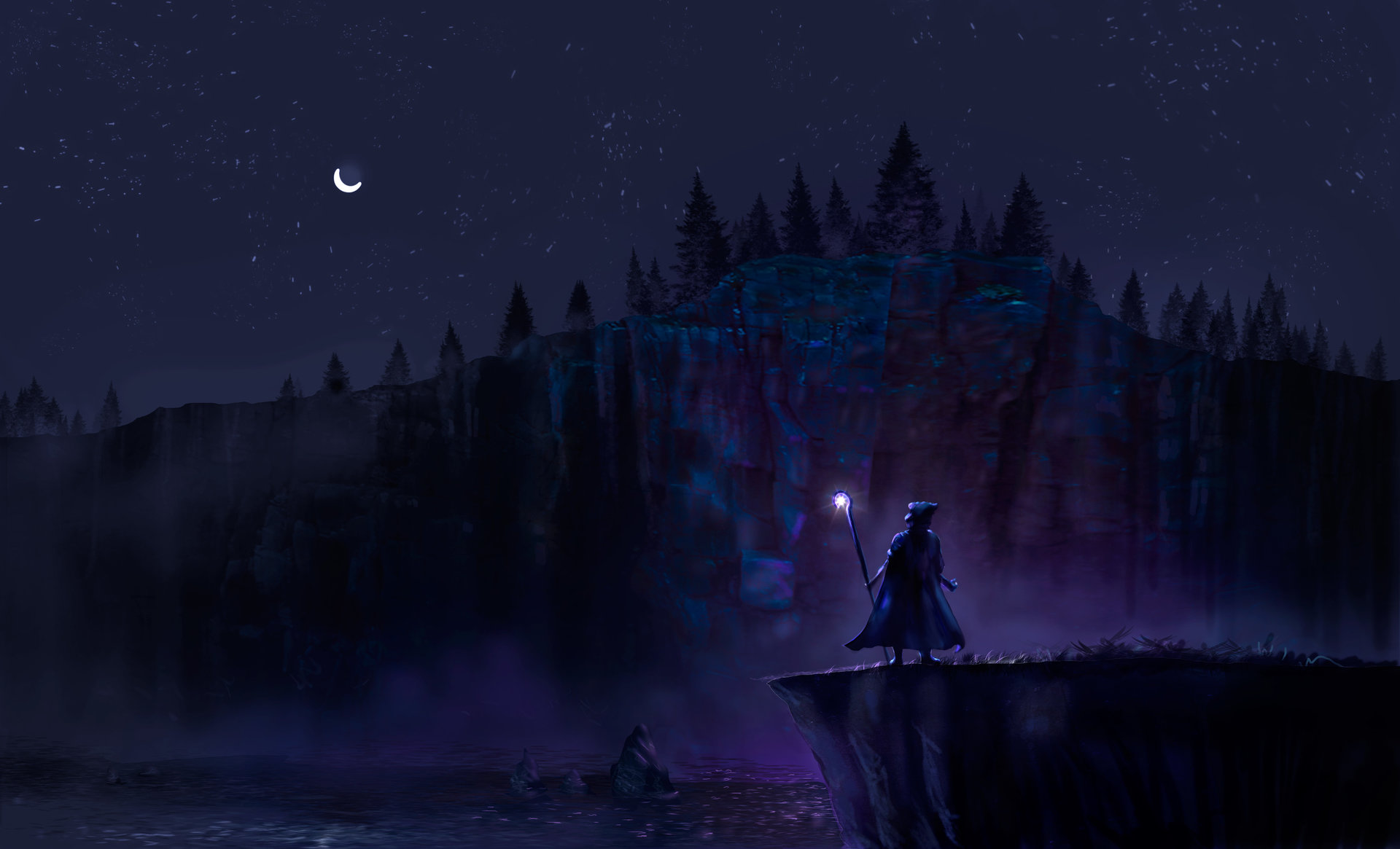 ArtStation - The black cliffs