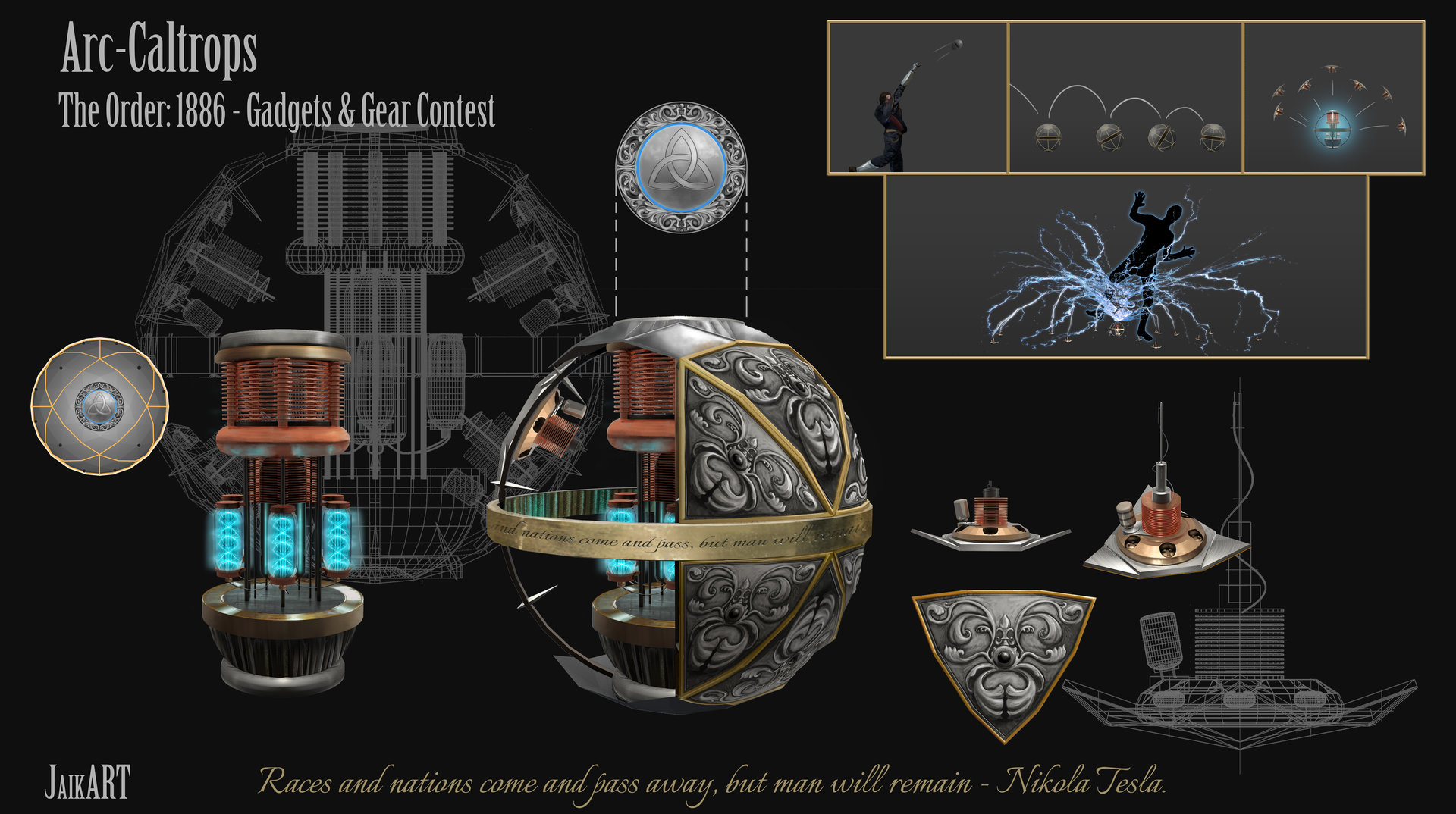 ArtStation - Arc Caltrops