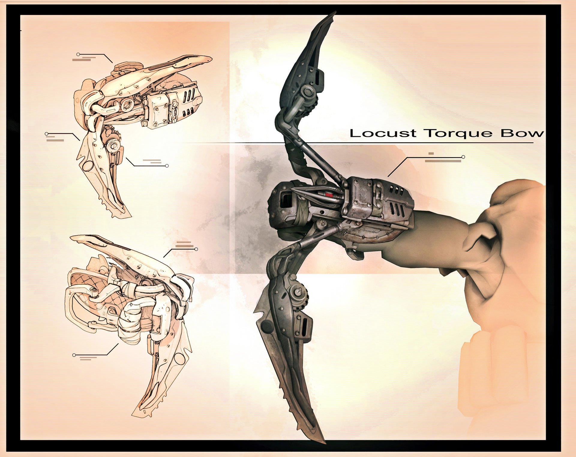 ArtStation - GOW TorqueBow