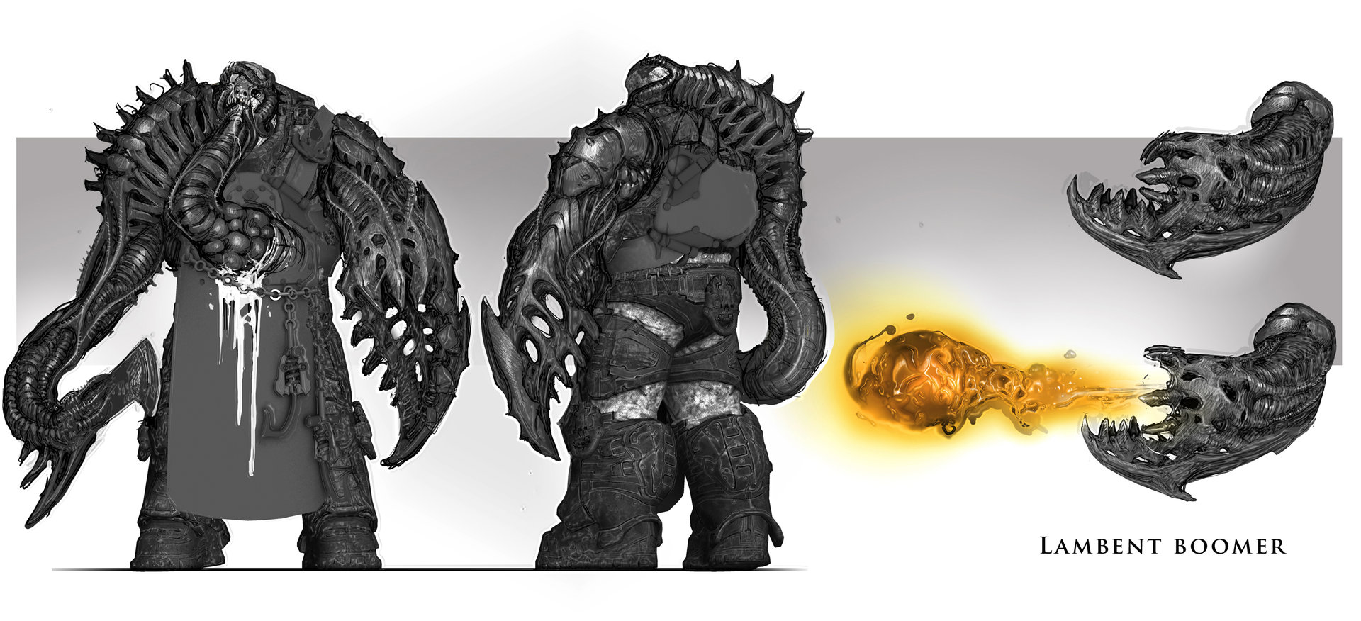 ArtStation - GOW3 Lambent BoomerII