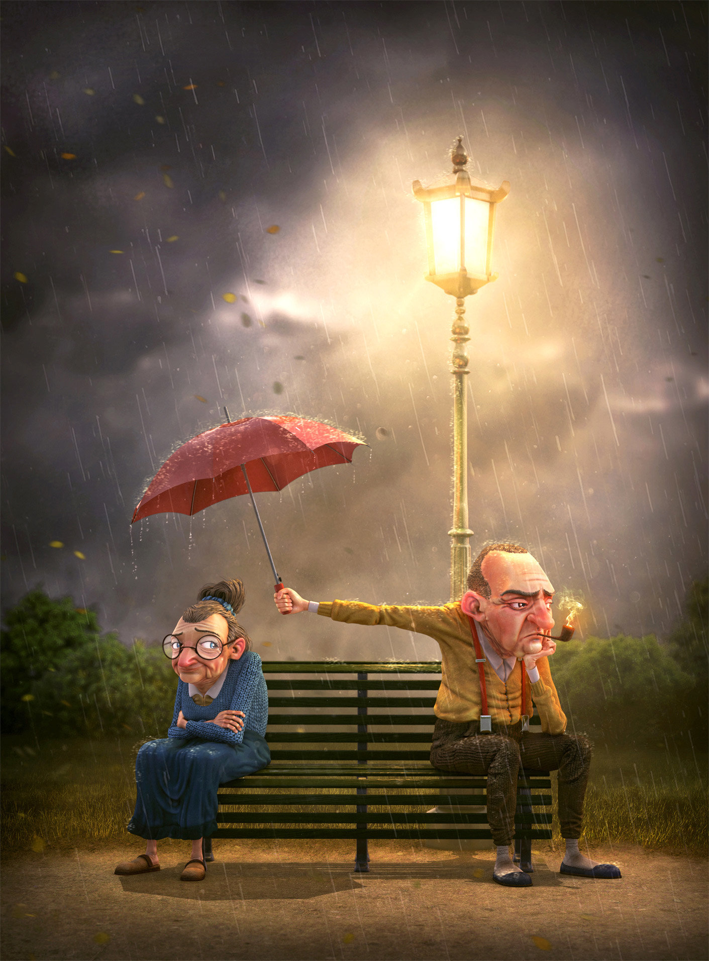 ArtStation - Rain or Shine