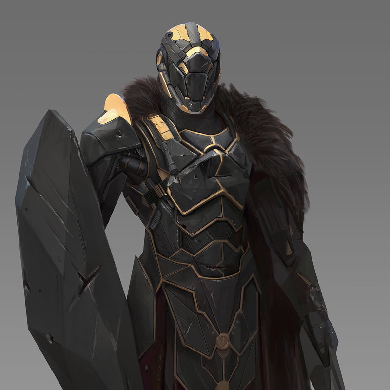 ArtStation - Space Knight, Dimitri Neron