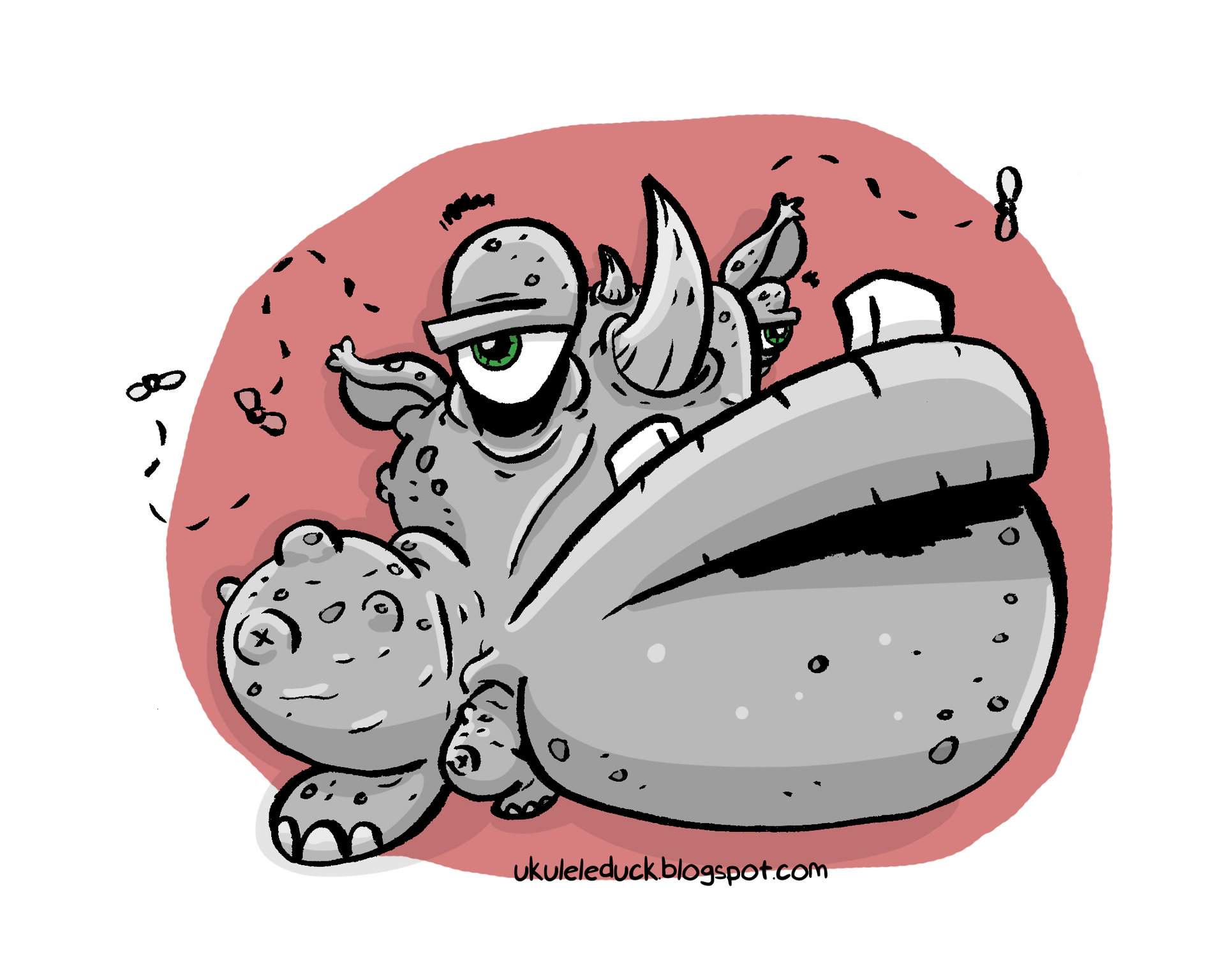 ArtStation - The Elusive Canadian Rhinocefrog