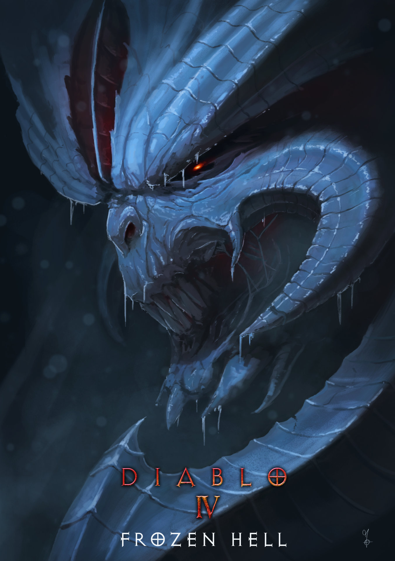 ArtStation - Frozen Diablo