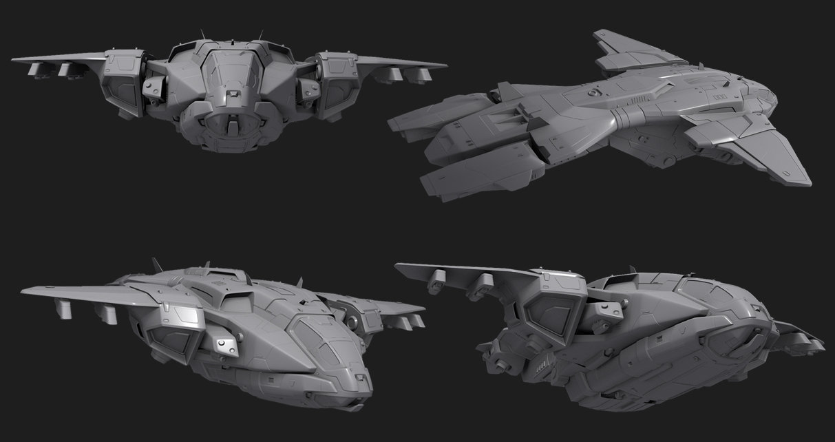 ArtStation - Halo Reach: Pelican, Milton Cadogan