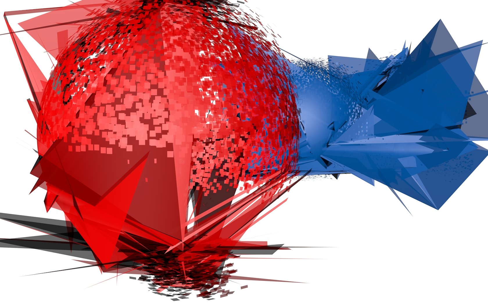 ArtStation - Digital polygon 3d art