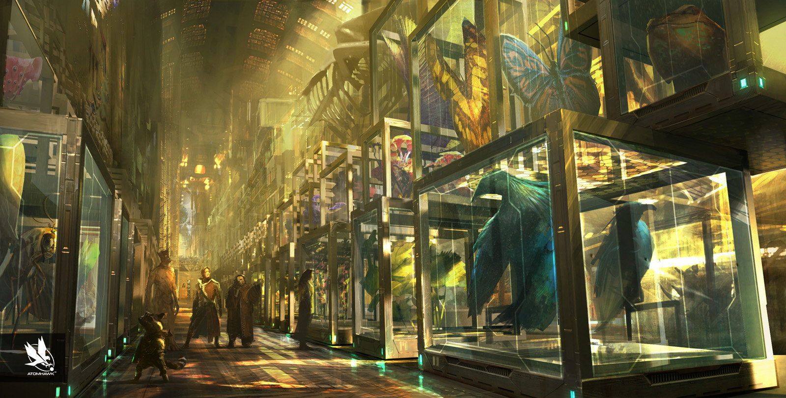 Guardians of the Galaxy - The Collector's Museum by Atomhawk Design : r/ImaginaryInteriors