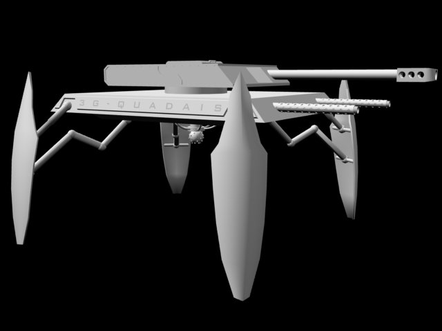 ArtStation - Quad Mech