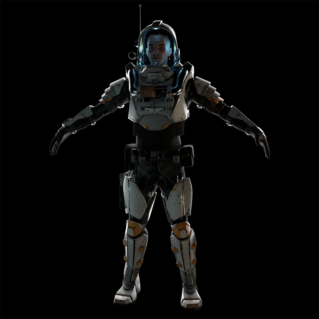 Nick van Deursen - Sci-Fi Suit Rig
