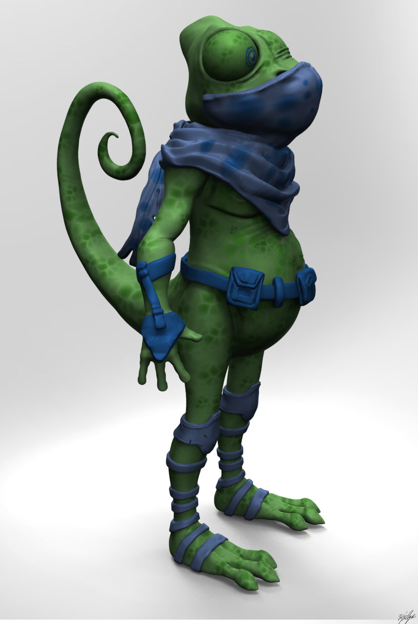 Engin Aytekin - Lizard, Game character