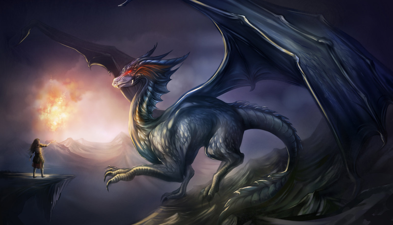 ArtStation - Dragon summoning