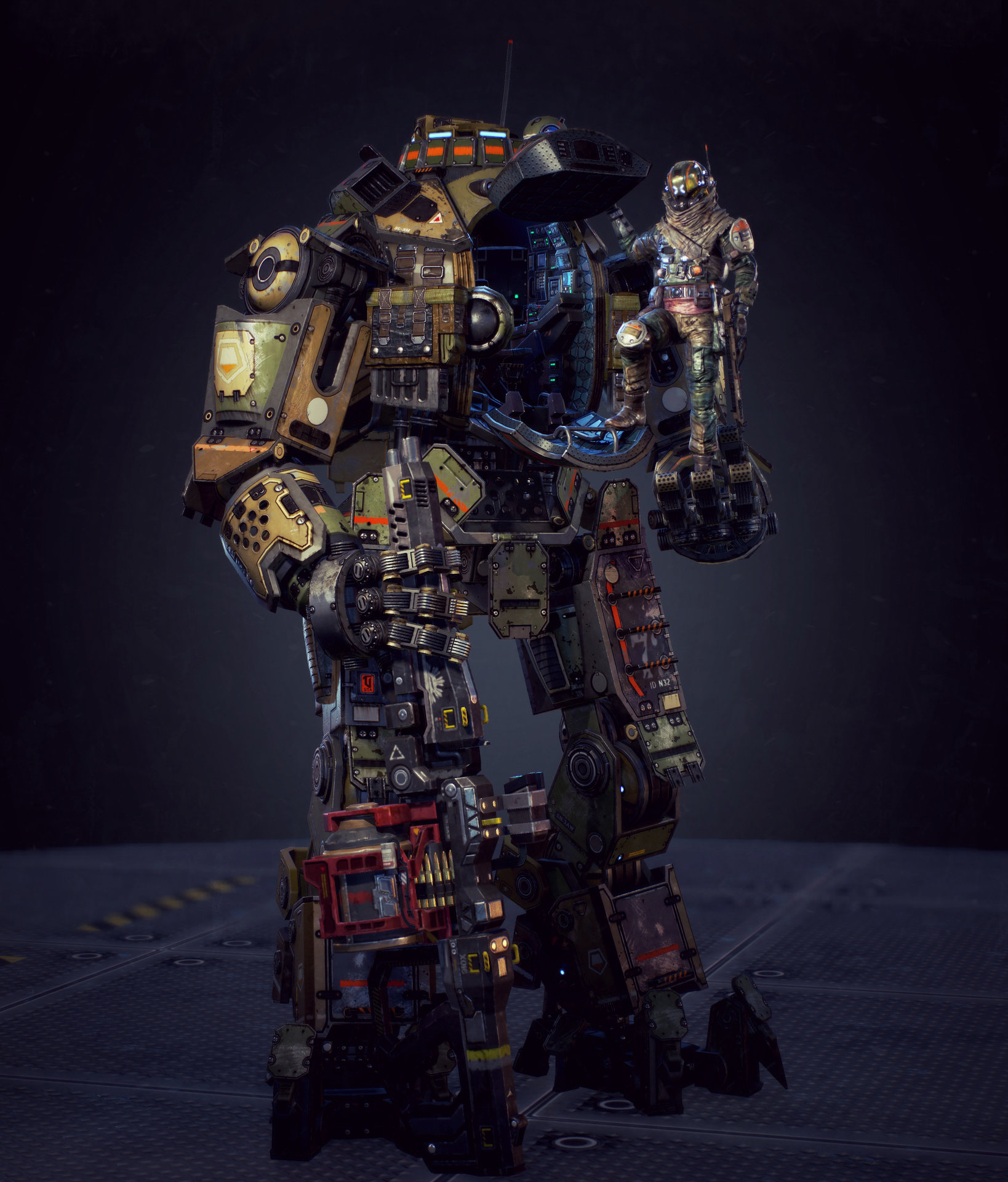 Titanfall Atlas Concept Art