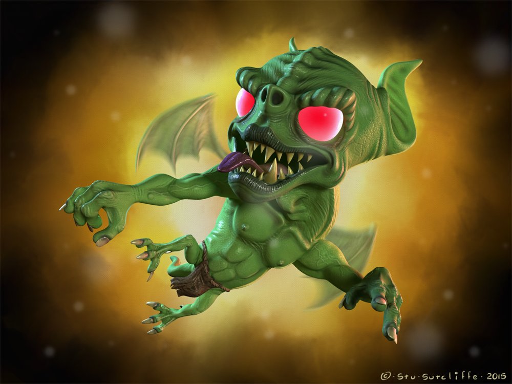 ArtStation - Green Gremlin