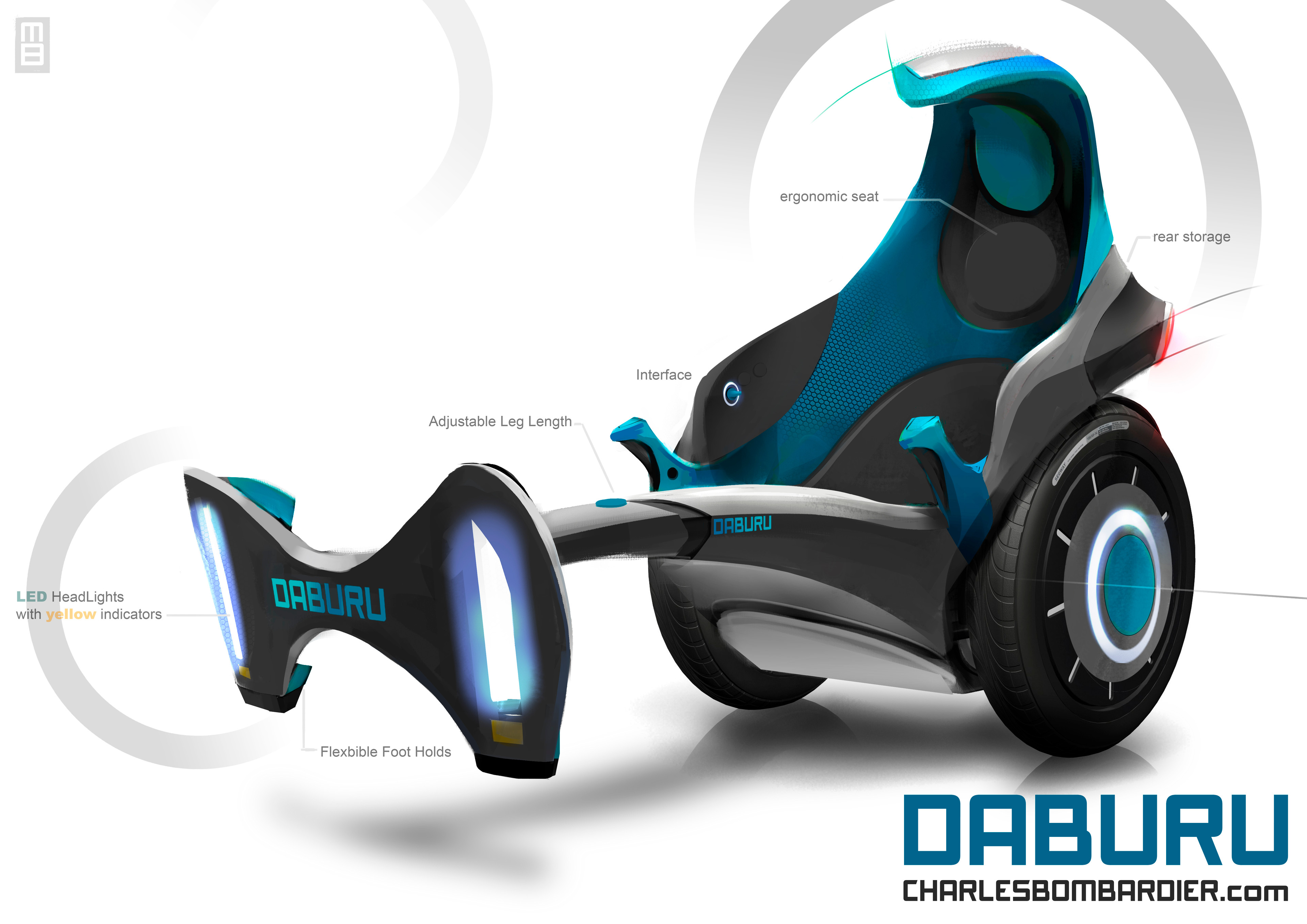 Matt Betteker - DABURU - Design for CHARLESBOMBARDIER.com