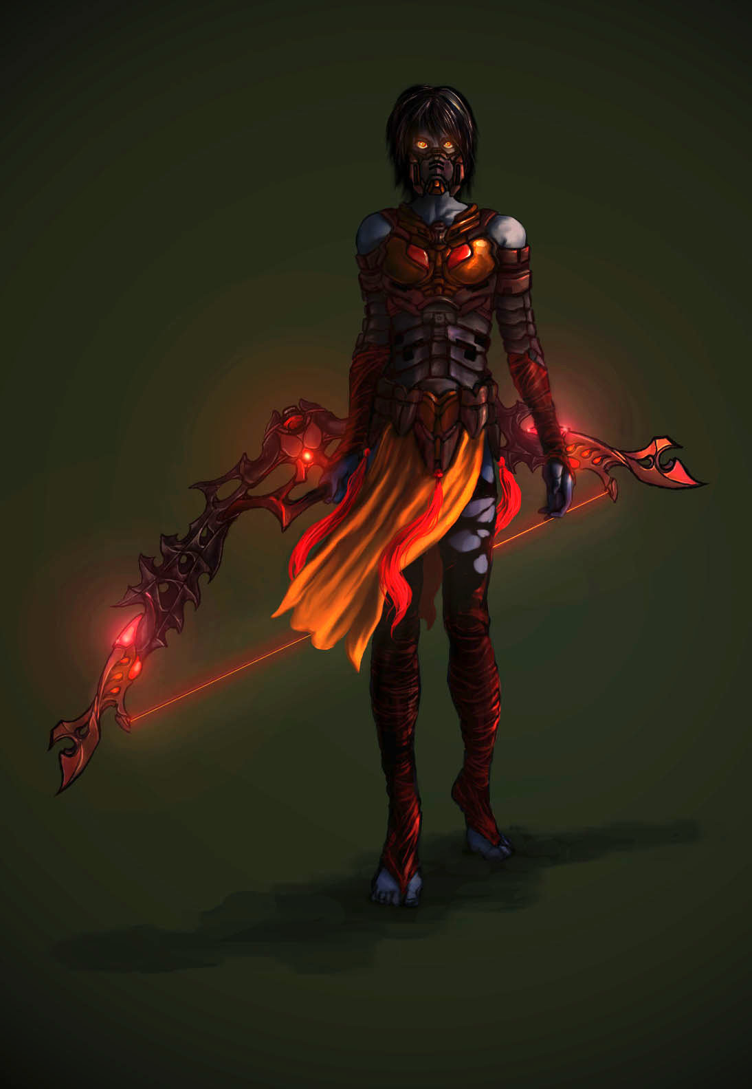 ArtStation - INDRA character - Azel