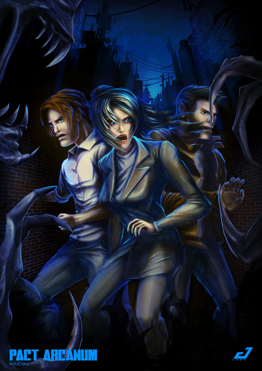 ArtStation - Pact Arcanum: Issue One Cover art