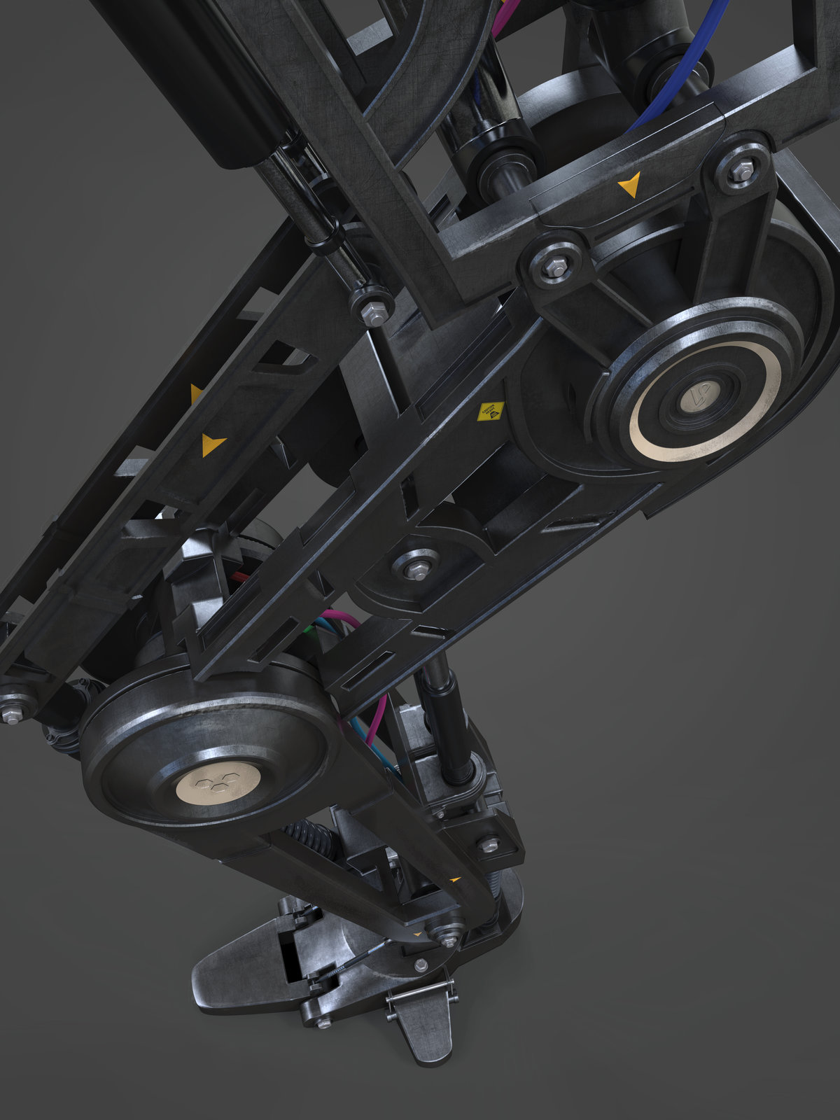 Sunil Azad - Mech Leg Design