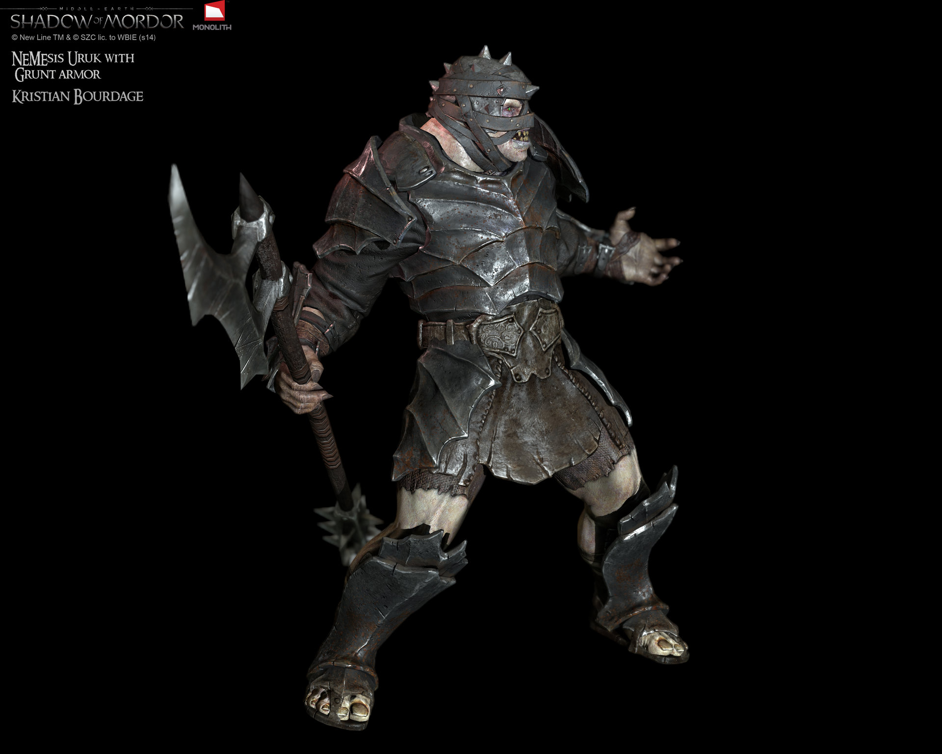 Kristian Bourdage - Middle Earth "Shadow of Mordor" Nemesis with DLC ...