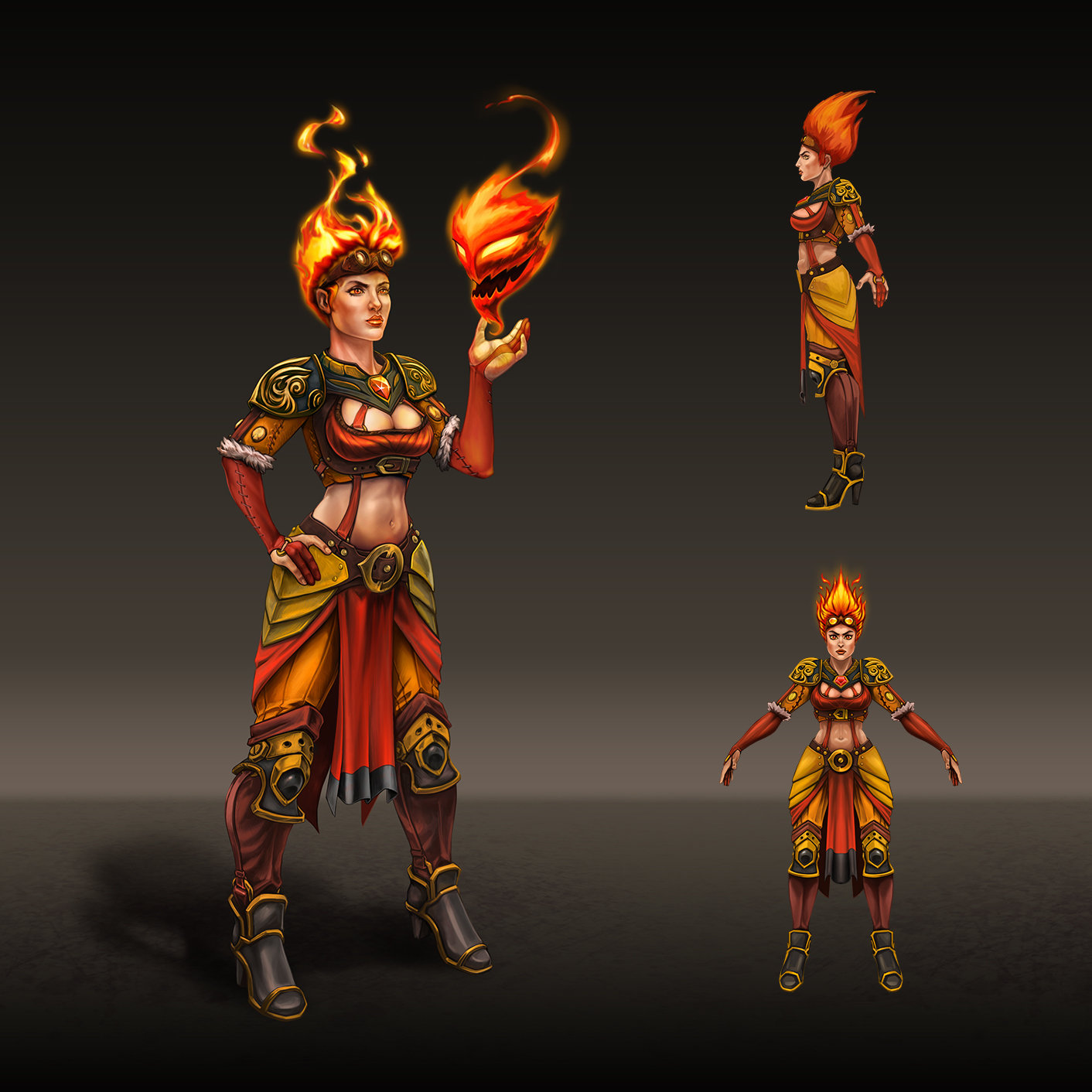 ArtStation - FIRE MAGE