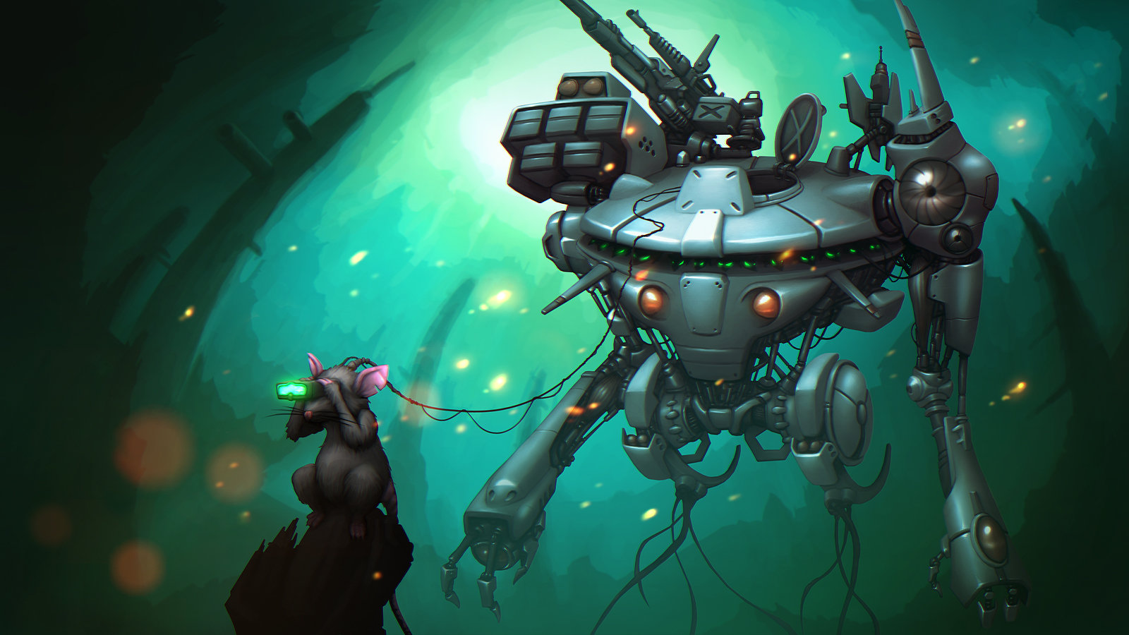 Soenke C. "Warby" Seidel - Painting: N+1 Rat Mech