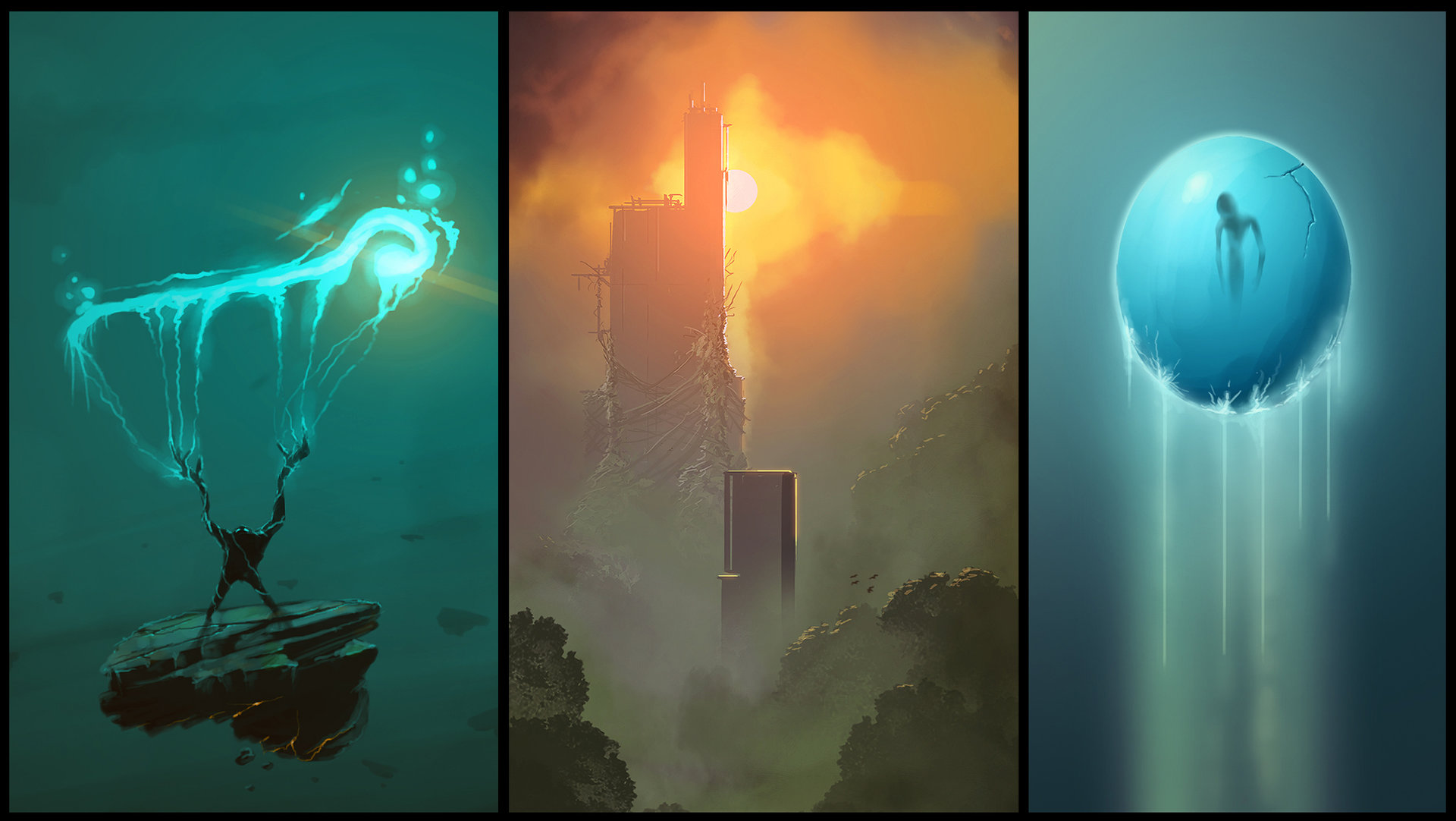 ArtStation - speedpaints 1