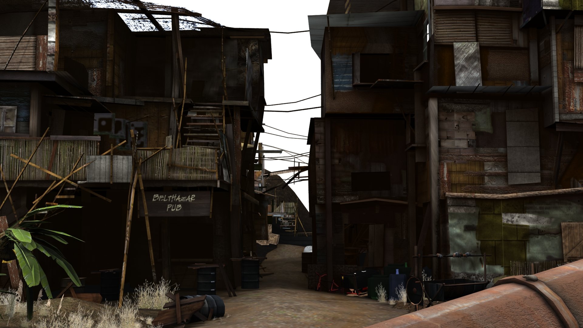 ArtStation - Lowpoly 3D Slums