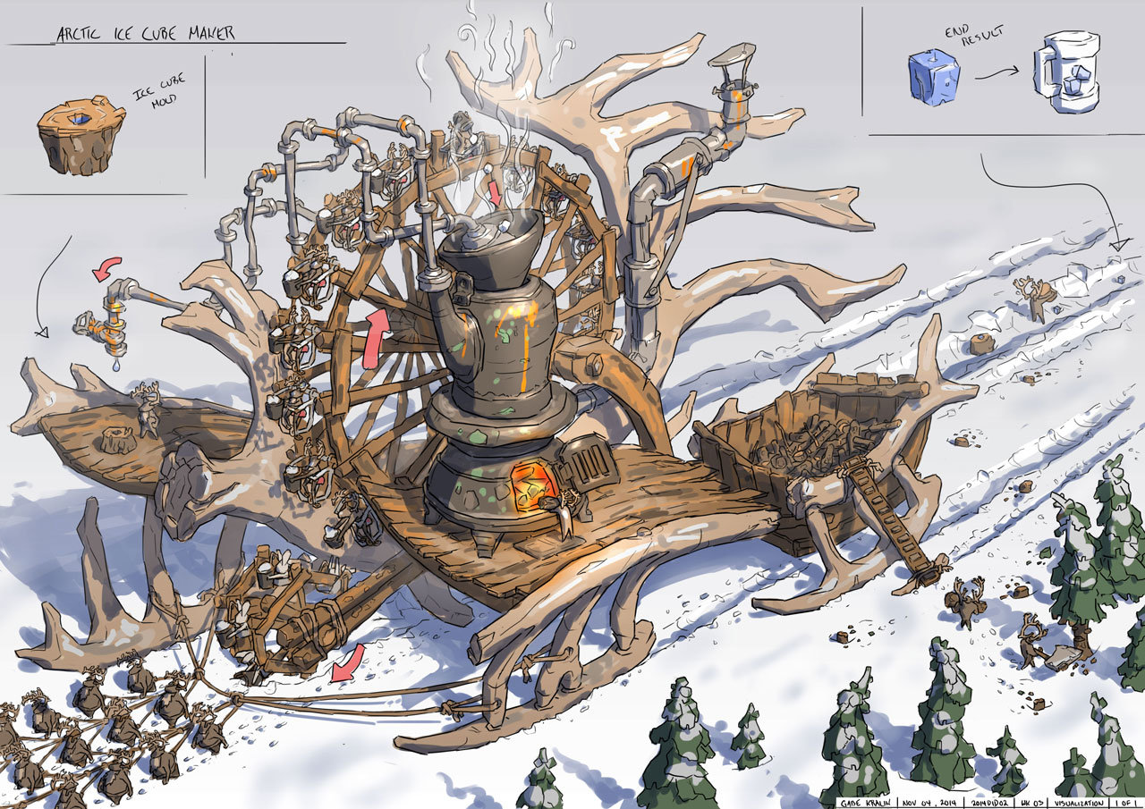 ArtStation - Ice Cube Maker